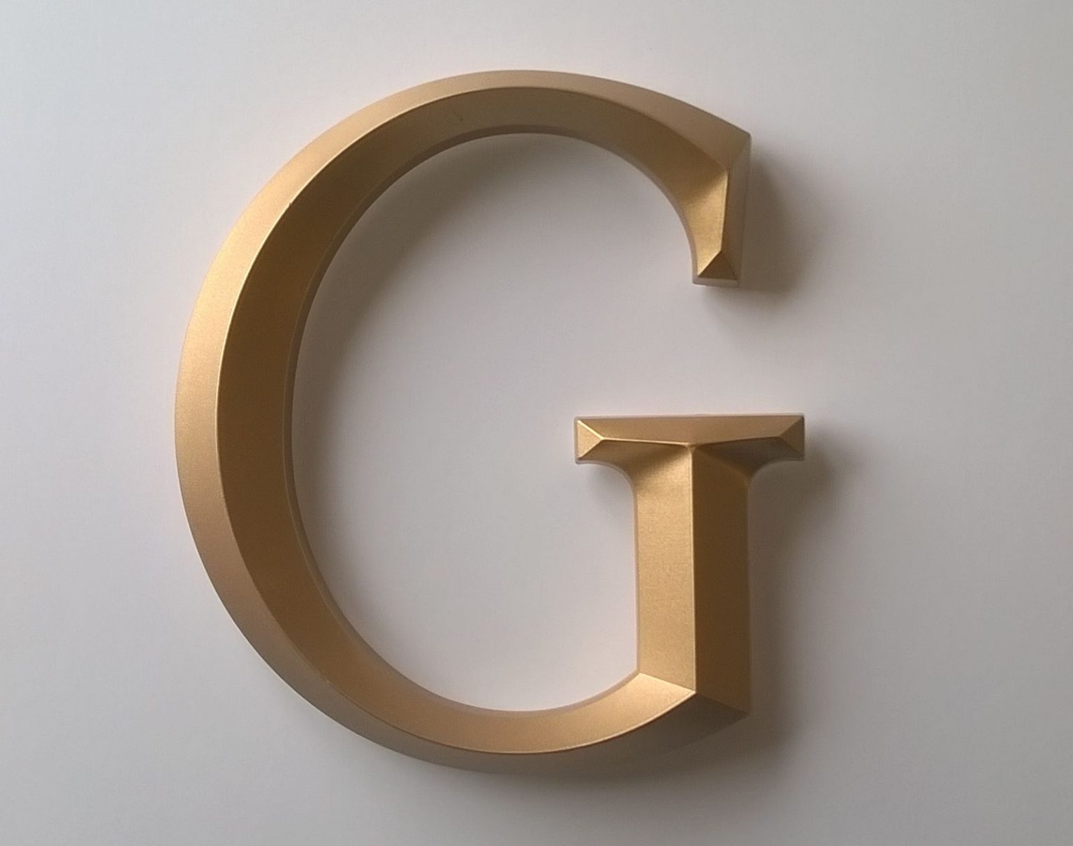 Architectural Chisel Face Sign Letters - SIGN LETTERS